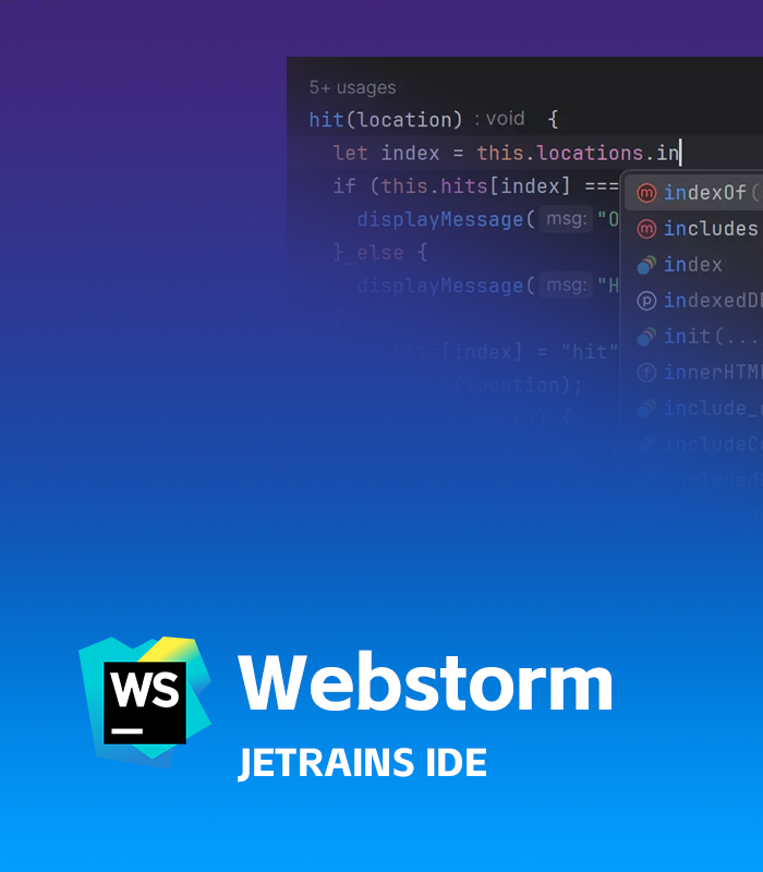 WebStorm最新官方正式版软件下载